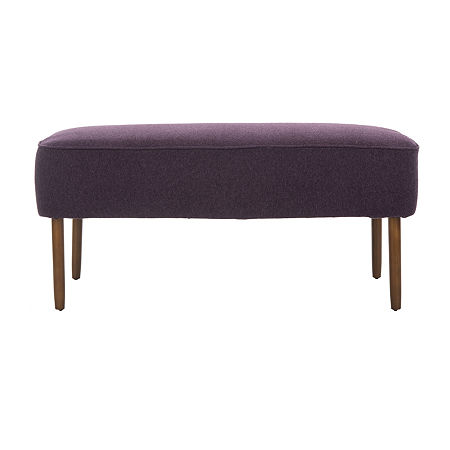 Click here for Levi Accents Upholstered Bench  One Size  Purple prices