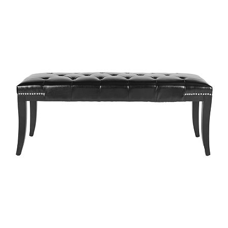 Click here for Gibbons Accents Upholstered Bench  One Size  Black prices