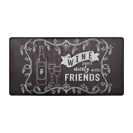 Click here for Nicole Miller Wine Pairs Words 20 X 39 Indoor Rect... prices