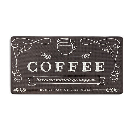Click here for Nicole Miller Coffee Words 20 X 39 Indoor Rectangu... prices