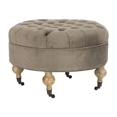 Click here for Safavieh Clara Ottoman  One Size  Gray prices