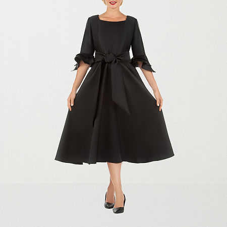 Click here for Giovanna Signature Womens Plus 3/4 Sleeve Midi Fit... prices