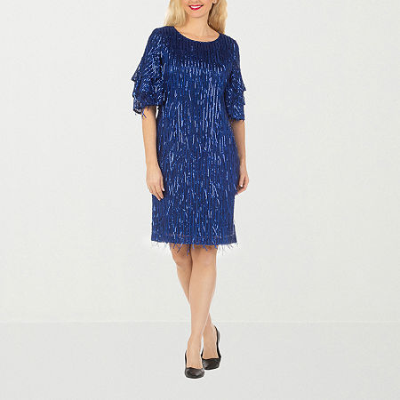Click here for Giovanna Signature Womens Plus Short Sleeve Embell... prices