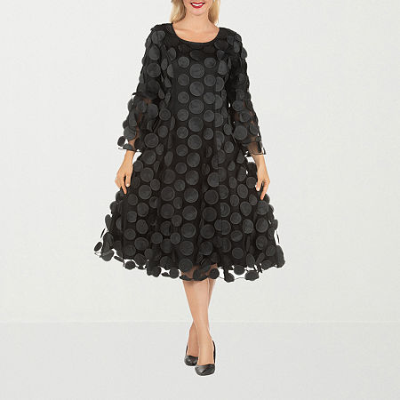 Click here for Giovanna Signature Womens 3/4 Sleeve Midi Plus A-L... prices