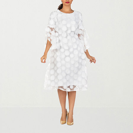 Click here for Giovanna Signature Womens 3/4 Sleeve Midi Plus A-L... prices