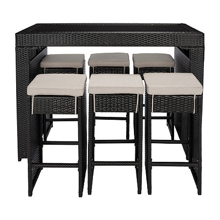 Click here for Horus Patio Collection 7-pc. Weather Resistant Rec... prices