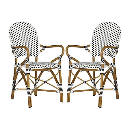 Click here for Safavieh Hooper Indoor-Outdoor Stacking Arm Chair... prices