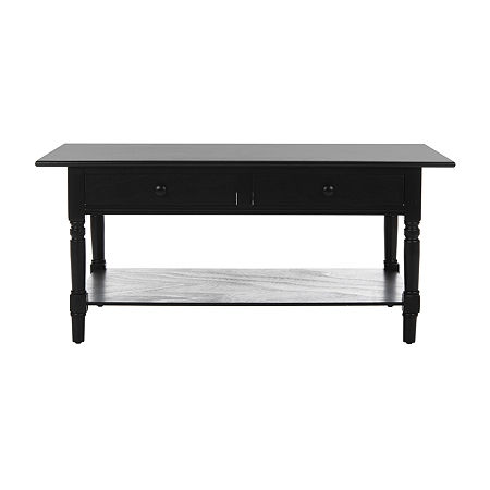 Click here for Boris 2-Drawer Coffee Table  One Size  Black prices
