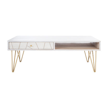Click here for Marlo 1-Drawer Coffee Table  One Size  Yellow prices
