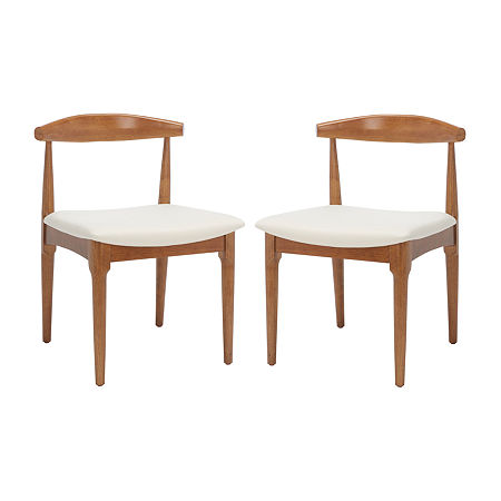 Click here for Lionel Retro Dining Chair - Set of 2  One Size  Br... prices