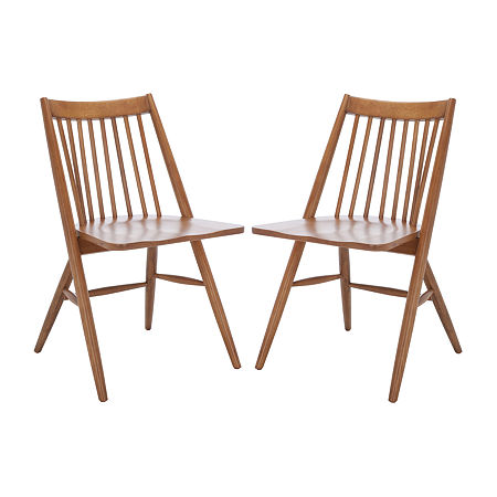 Click here for Wren Dining Side Chair-Set of 2  One Size  Brown prices