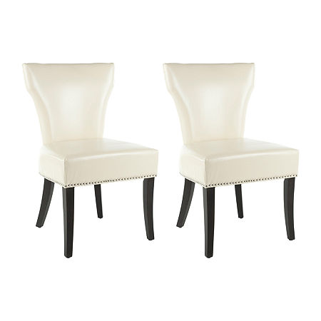 Click here for Jappic Upholstered Dining Chair  One Size  White prices