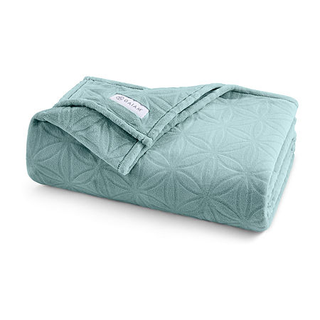 Click here for Gaiam Velvetloft Plush Lightweight Blanket  One Si... prices