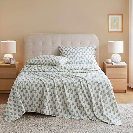 Click here for Madison Park Novelty Printed Cotton Flannel 4-Pc.... prices