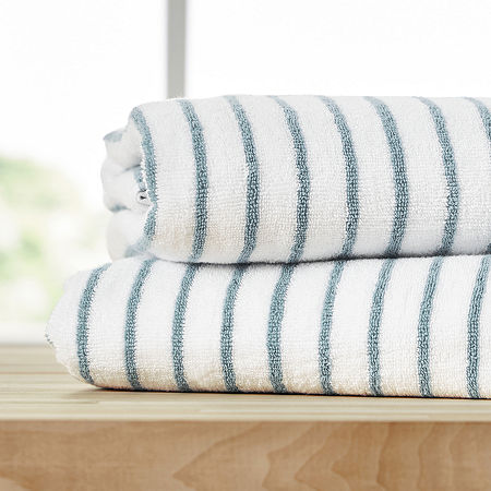 Click here for ienjoy Home Cabana Stripe Cotton 2-Pack Beach Towe... prices