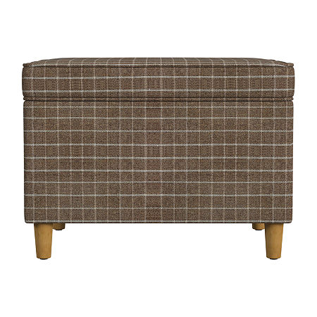 Click here for HOMEPOP Ottoman  One Size  Brown prices