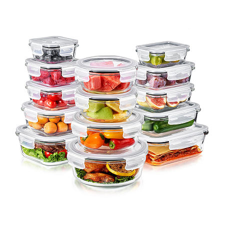 Click here for Sorbus 28-Piece Glass Food Storage Containers with... prices
