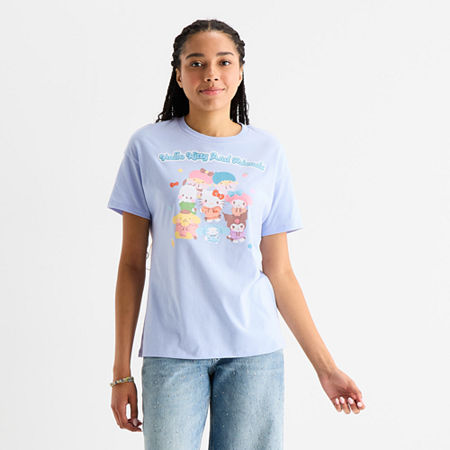 Click here for Sanrio Womens Crew Neck Short Sleeve Regular Fit H... prices