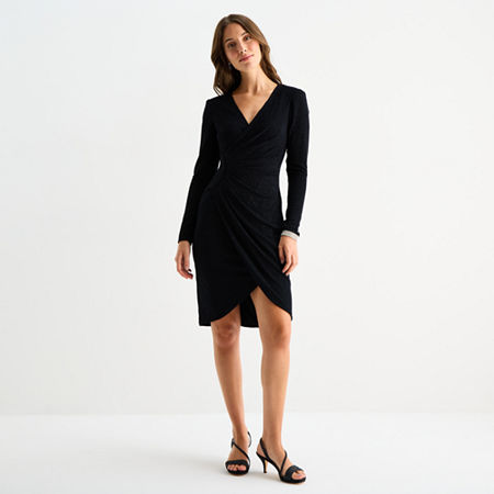 Click here for Jessica Howard Womens Long Sleeve Sheath Dress  10... prices