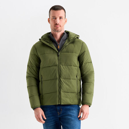 Click here for St. Johns Bay Mens Hooded Water Resistant Midweigh... prices