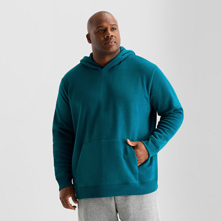 Click here for Xersion Quick Dry Cotton Blend Fleece Mens Long Sl... prices