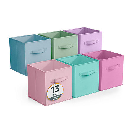 Click here for Sorbus 6 Pack 13 Foldable Cubes With Handles- Stor... prices