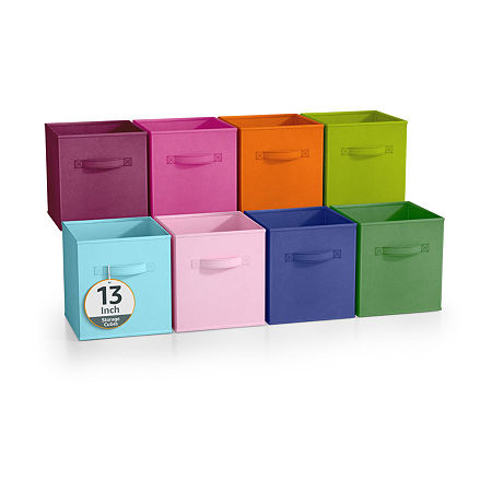 Click here for Sorbus 8 Pack 13 Clear Plastic Foldable Cubes With... prices