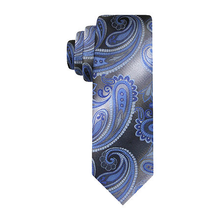 Click here for Van Heusen Purple Shaded Paisley Tie  One Size  Bl... prices