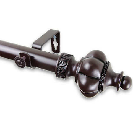 Click here for Rod Desyne Terra 1 Adjustable Curtain Rod  One Siz... prices