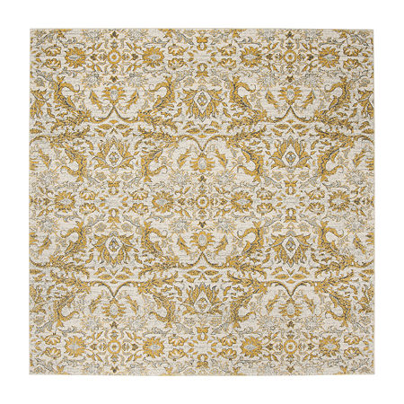 Click here for Safavieh Samia Floral Square Rugs  One Size  Multi... prices
