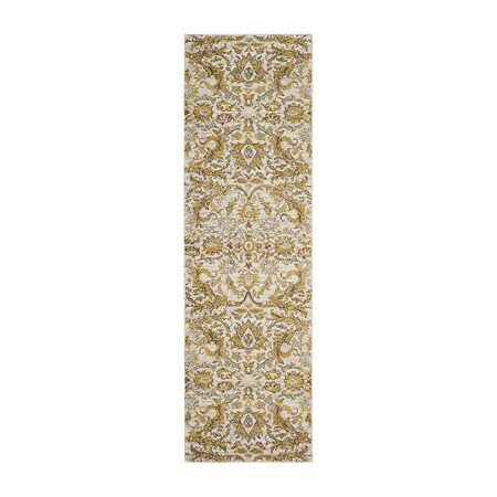 Click here for Safavieh Samia Floral Rectangular Runner  One Size... prices