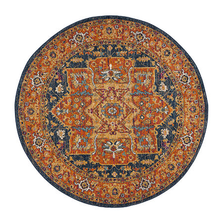 Click here for Safavieh Damjan Oriental Round Rugs  One Size  Mul... prices