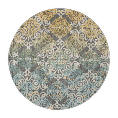 Safavieh Catriona Damask Round Rugs - JCPenney