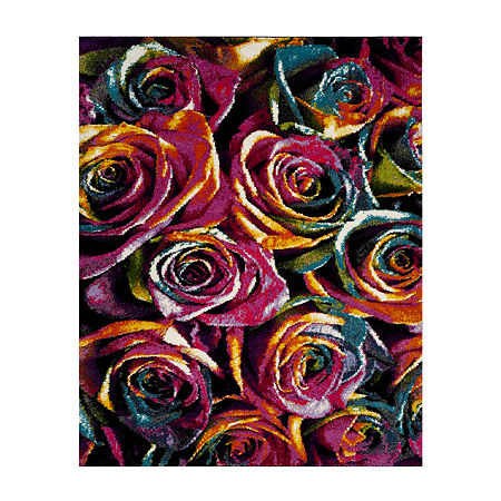 Click here for Safavieh Tiphanie Floral Shag Rectangular Rugs  On... prices