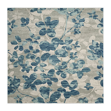 Click here for Safavieh Syeda Floral Square Rugs  One Size  Multi... prices