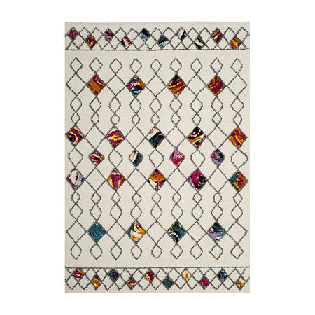 Click here for Safavieh Lucinda Geometric Shag Rectangular Rugs... prices