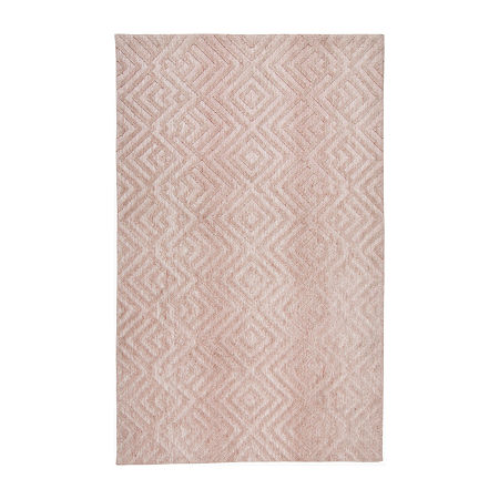 Feizy Colton R8792 Rose 36 x 56 Area Rug - Blush