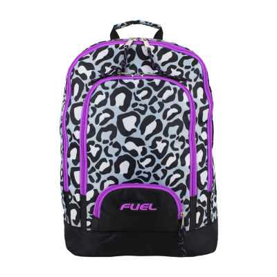 Fuel Triple Decker Girls Animal Backpack, Color: Grape Leopard - JCPenney