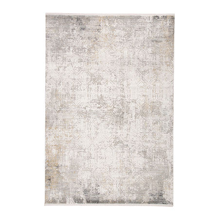 Feizy Cadiz R3892 Gray 31 x 10 Runner Rug - Gray