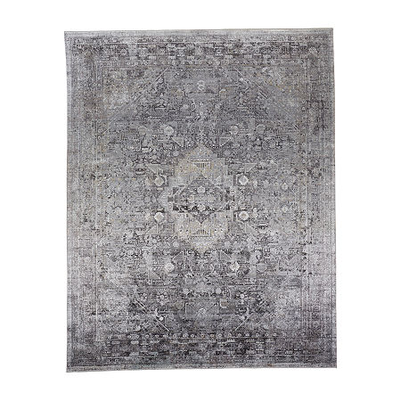 Click here for Feizy Sarrant R3966 Gray 2 x 3 Area Rug - Gray prices