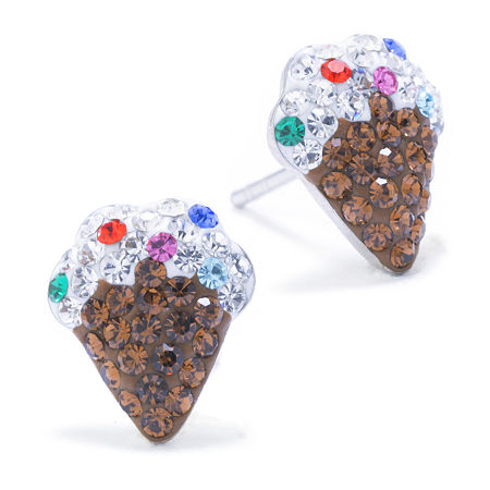 Click here for Silver Treasures Ice Cream Multi Color Crystal Ste... prices