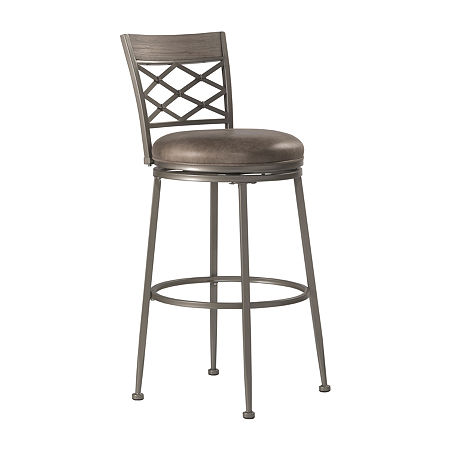 Click here for Hutchinson Swivel Counter Stool  One Size  Silver prices