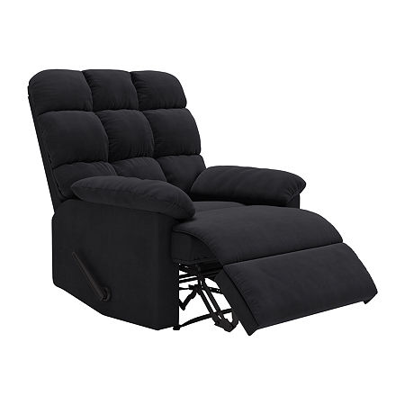 Click here for ProLounger Barbera Wall Hugger Biscuit Tufted Recl... prices