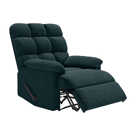 Click here for ProLounger Barbera Wall Hugger Biscuit Tufted Recl... prices