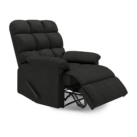 Click here for ProLounger Barbera Wall Hugger Biscuit Tufted Recl... prices
