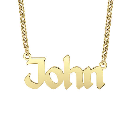 Click here for Mens 24K Gold Over Silver 20 Inch Pendant Necklace... prices