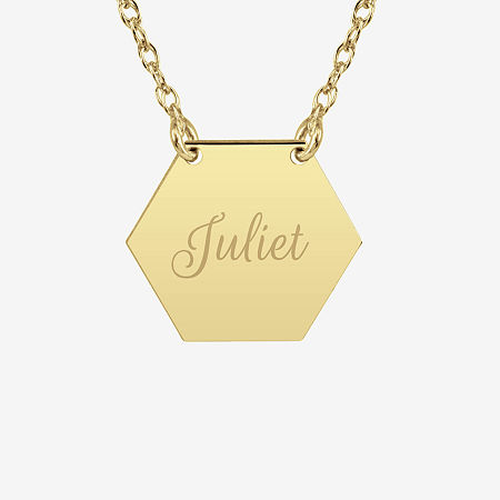 Click here for Womens 24K Gold Over Silver 18 Inch Pendant Neckla... prices