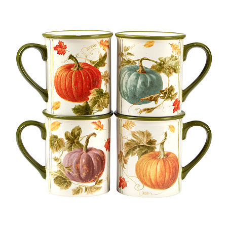Click here for Certified International Autumn Harvest Mugs  Set o... prices