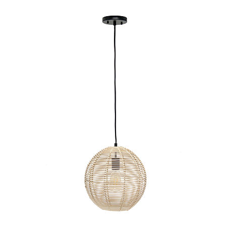 Click here for Lalia Home Ball Shaped Rattan Pendant Light Fixtur... prices