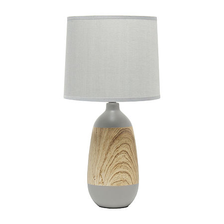 Click here for Simple Designs Ceramic Oblong Table Lamp w/Shade prices